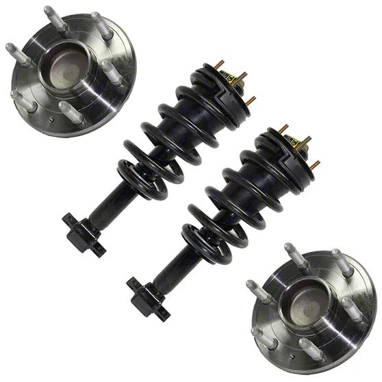 Yukon Front Strut and Spring Assemblies with Wheel Hub Assemblies (07 ...