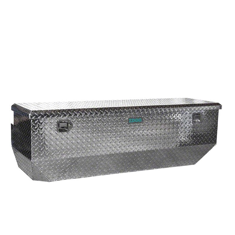 ZDOG Sierra 1500 Single Lid Flush Mount Tool Box; Silver GF5-1000 (14 ...