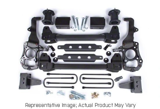 Zone Offroad F-150 6-Inch Front / 4-Inch Rear Suspension Lift Kit with ...
