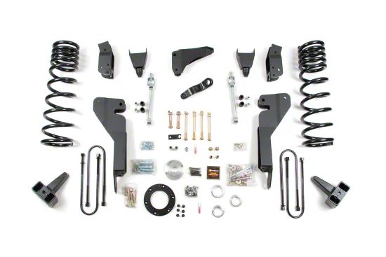 Zone Offroad RAM 3500 8-Inch Coil Spring Suspension Lift Kit with Nitro ...