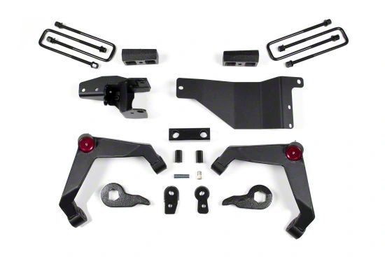 Zone Offroad Sierra 2500 3-Inch Adventure Series Upper Control Arm Suspension Lift Kit; RPO FK2 ...