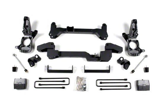 Zone Offroad Sierra 3500 6-Inch Torsion Bar Drop Suspension Lift Kit ...