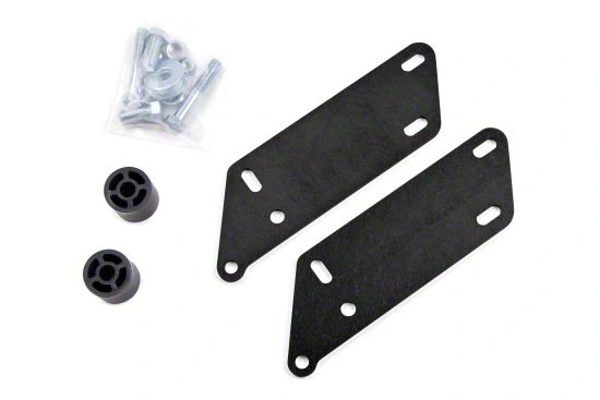 Zone Offroad Silverado 1500 1.50-Inch Rear Bumper Relocation Brackets ...