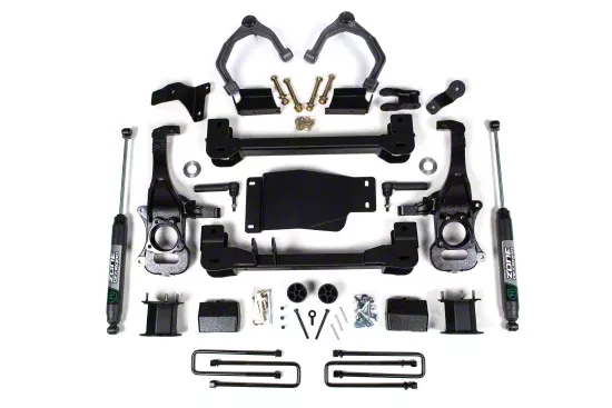 Zone Offroad Silverado 1500 4-Inch Suspension Lift Kit with Nitro ...