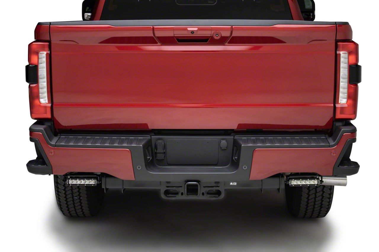 ZRoadz F-350 Super Duty 6-Inch Single Row LED Light Bars with Rear ...