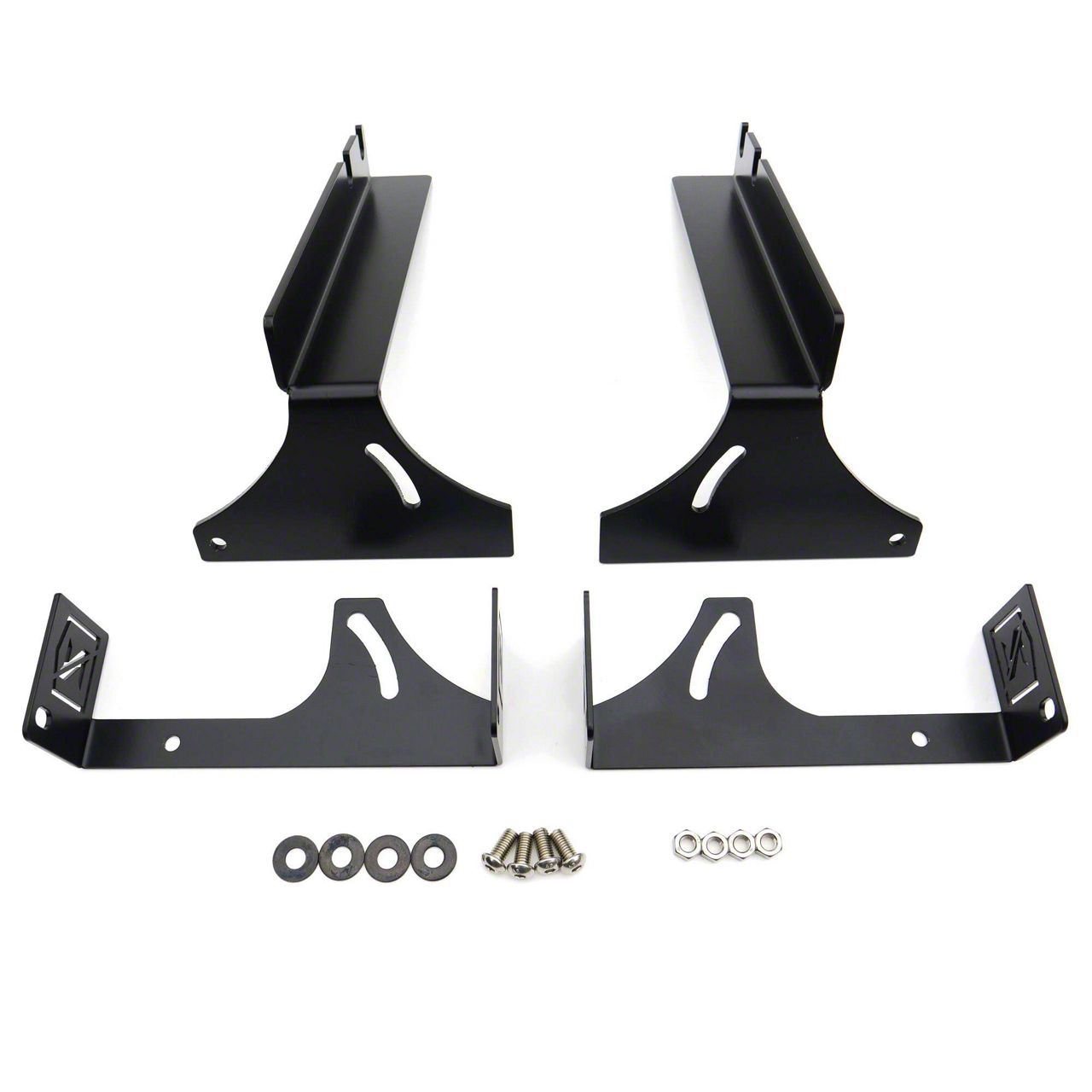 ZRoadz Sierra 1500 6-Inch LED Light Bar Rear Bumper Mounting Brackets ...