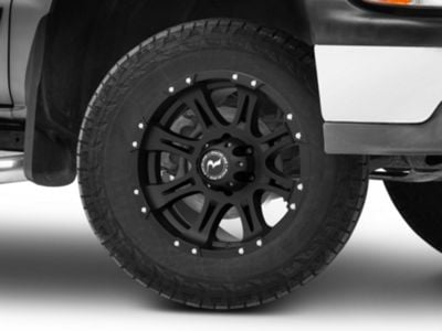 Raceline Silverado 1500 Raptor Black 6-Lug Wheel; 18x9; -6mm Offset 981 ...