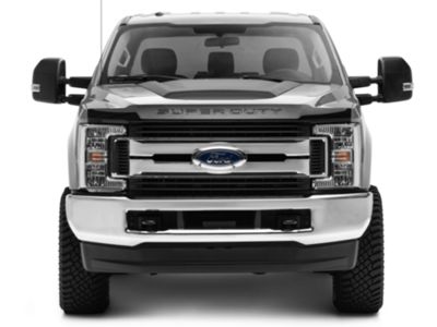 Air Design F-350 Super Duty Hood Scoop; Satin Black FO23A01 (17-22 F ...