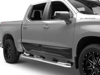 Air Design Silverado 1500 Fender Vents; Satin Black GM39A15 (19-26 ...