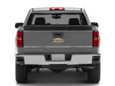 Air Design Silverado 1500 Tailgate Spoiler; Satin Black GM24A14 (14-18 ...