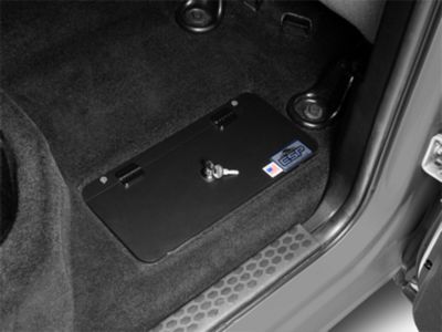 RedRock RAM 1500 Locking Floor Storage Box R110075 (09-18 RAM 1500 Crew ...