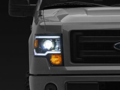 Raxiom F-150 Axial Series LED Projector Headlights with Sequential LED ...