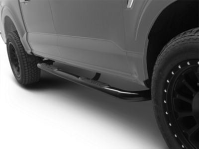Barricade F-150 E-Series 3-Inch Side Step Bars with 90 Degree Bent Ends ...