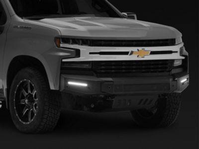 Barricade Silverado 1500 Extreme HD Modular Front Bumper with LED DRL ...