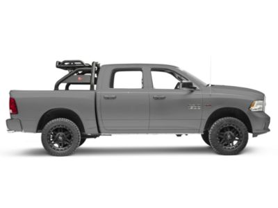 RAM 1500 Atlas Roll Bar; Black (09-18 RAM 1500 w/o Ram Box) - Free Shipping