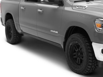 Bushwacker RAM 1500 Trail Armor Rocker Panels; Matte Black 14115 (19-24 ...