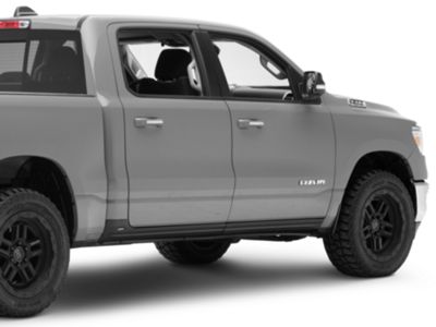 Bushwacker RAM 1500 Trail Armor Rocker Panels; Matte Black 14115 (19-24 ...