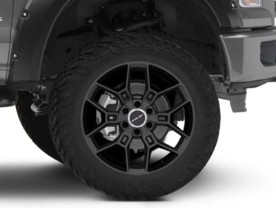 F-150 22x9.5 Carroll Shelby Wheels CS45 & 33in AMP All-Terrain Terrain ...