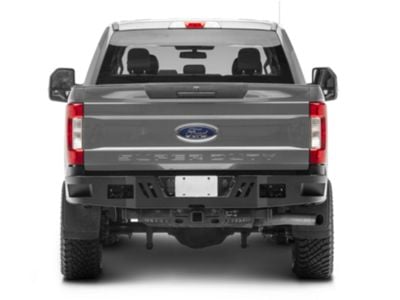 Barricade F-250 Super Duty HD Rear Bumper; Textured Black SD0214 (17-22 ...