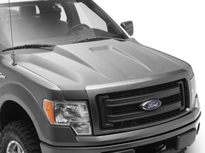 F-150 Cowl Induction Style Hood; Unpainted (09-14 F-150, Excluding ...