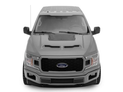 F-150 GT500 Style Hood; Unpainted (15-20 F-150, Excluding Raptor ...