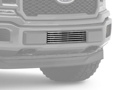 F-150 Stainless Steel Billet Lower Grille Insert; Chrome (18-20 F-150 ...