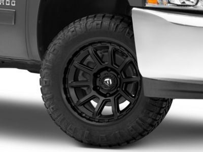 Fuel Wheels Silverado 1500 Torque Matte Black 6-Lug Wheel; 20x9; 20mm ...