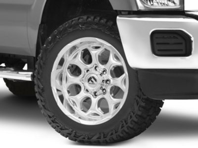 Fuel Wheels F-250 Super Duty Scepter Polished Milled 8-Lug Wheel; 20x9 ...