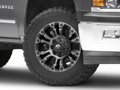 Fuel Wheels Silverado 1500 Vapor Matte Black Double Dark Tint 6-Lug ...