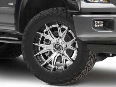 Fuel Wheels F-150 Fusion Forged Catalyst Chrome with Gloss Black Lip 6 ...