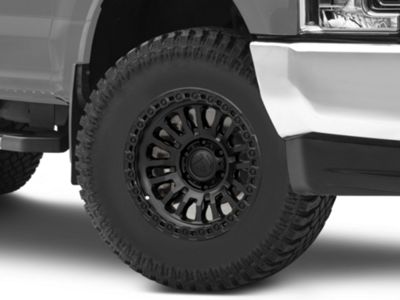 Fuel Wheels F-250 Super Duty Rincon Matte Black with Gloss Black Lip 8 ...