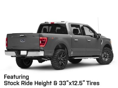 Fuel Wheels F-150 Rage Gloss Black Milled 6-Lug Wheel; 20x9; 1mm Offset ...