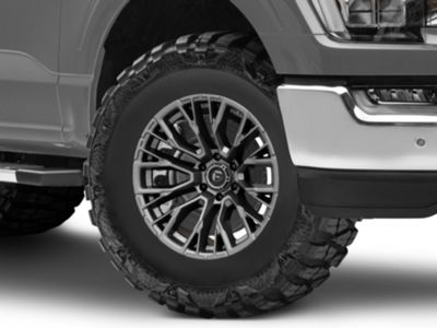 Fuel Wheels F-150 Rebar Matte Gunmetal 6-Lug Wheel; 17x9; -12mm Offset ...