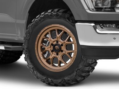 Fuel Wheels F-150 Tech Matte Bronze 6-Lug Wheel; 18x9; 20mm Offset ...