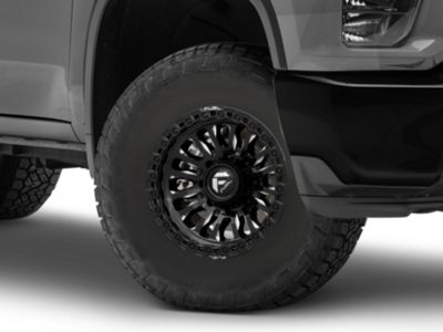 Fuel Wheels Silverado 2500 Rincon Gloss Black Milled 8-Lug Wheel; 17x9 ...