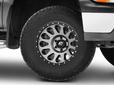 Fuel Wheels Silverado Vector Gun Metal 6-Lug Wheel - 17x9; -12mm Offset ...