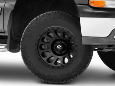 Fuel Wheels Silverado Vector Matte Black 6-Lug Wheel - 17x9; -12mm ...