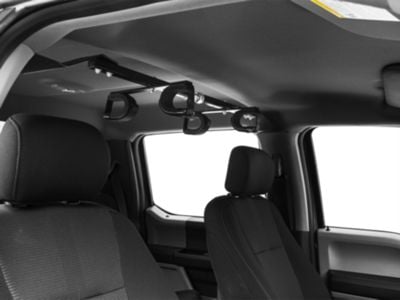 F-150 Center-Lok Overhead Gun Rack; Holds 2 Guns (01-25 F-150 SuperCrew ...