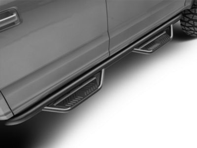 Havoc Offroad F-150 HS2 Hoop Side Step Bars; Textured Black HPG-001005 ...
