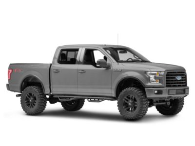 Havoc Offroad F-150 HS2 Hoop Side Step Bars; Textured Black HPG-001005 ...