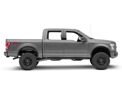 Havoc Offroad F-150 HS2 Hoop Side Step Bars; Textured Black HPG-001005 ...