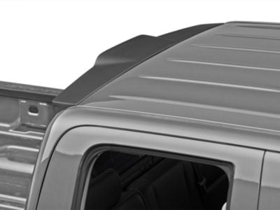 RedRock Silverado 1500 Rear Truck Cab Spoiler; Matte Black 981579 (14 ...
