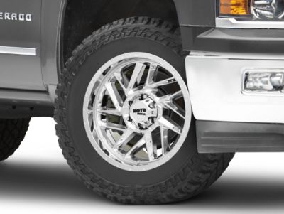 Moto Metal Silverado 1500 MO985 Breakout Chrome 6-Lug Wheel; 20x9; 0mm ...