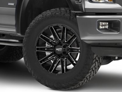 Moto Metal F-150 MO998 Kraken Gloss Black Milled 6-Lug Wheel; 20x9; 0mm ...
