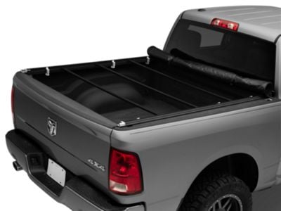 RAM Licensed by TruShield RAM 1500 Locking Roll-Up Tonneau Cover ...