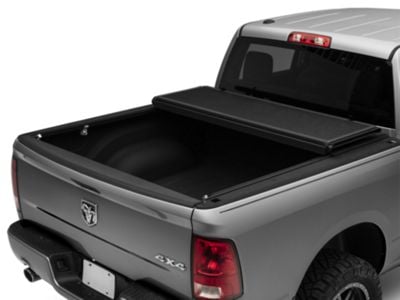 RAM Licensed by TruShield RAM 1500 Low Profile Hard Tri-Fold Tonneau ...