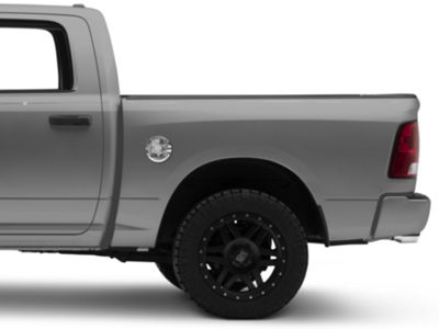 RAM Licensed by RedRock RAM 1500 Fuel Tank Door Cover; Chrome 402907 ...
