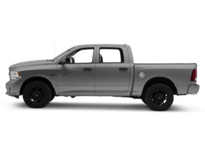 RAM Licensed by RedRock RAM 1500 Fuel Tank Door Cover; Chrome 402907 ...