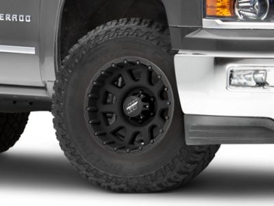 Pro Comp Wheels Silverado 32 Series Matte Black 6-Lug Wheel - 17x9 ...