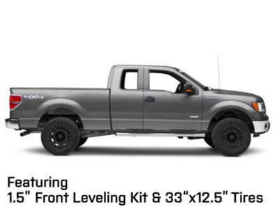 Pro Comp Wheels F-150 Series 7005 Matte Black 6-Lug Wheel - 17x9 7005 ...